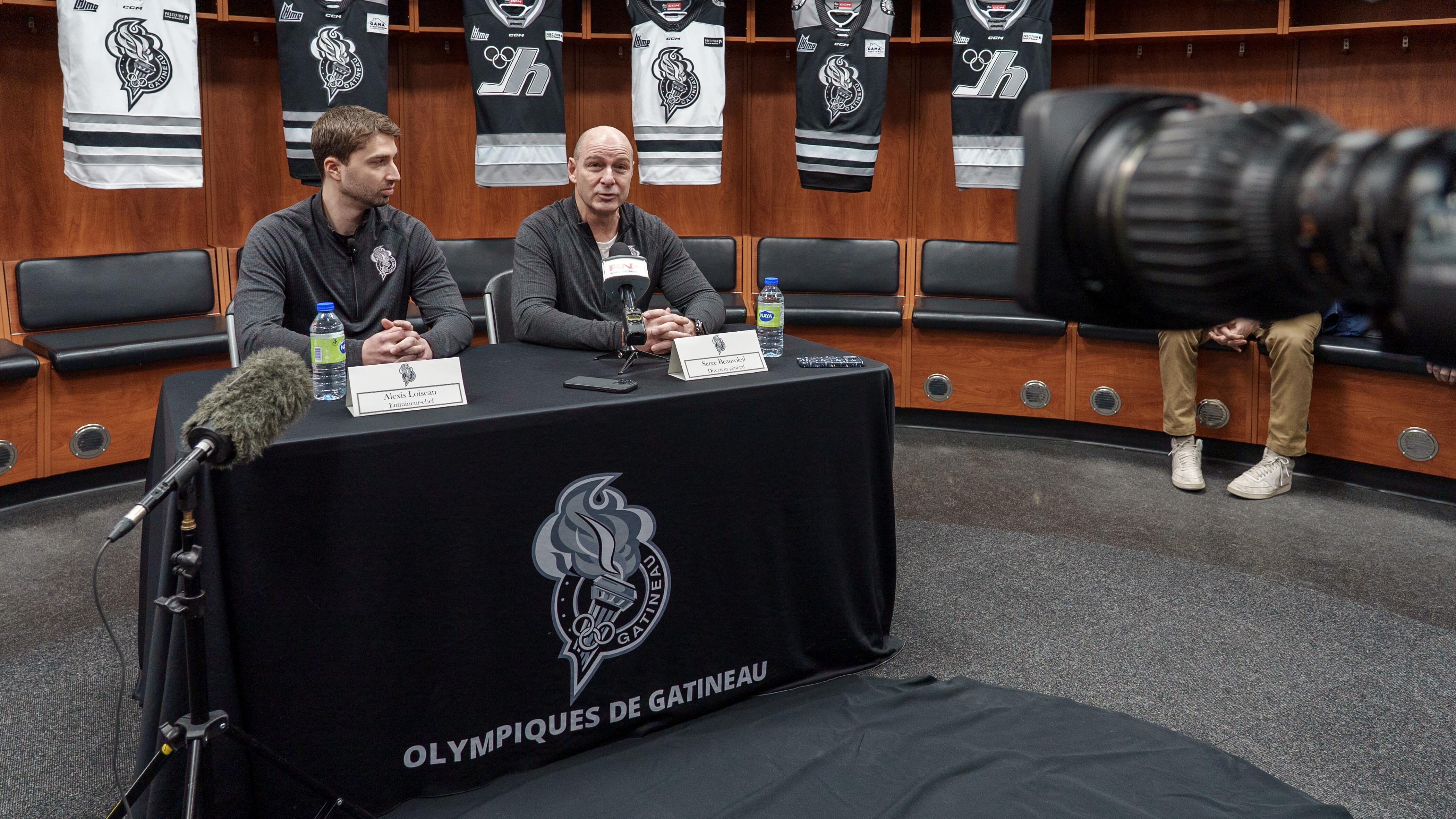 Les Olympiques de Gatineau congédient leur entraîneur-chef