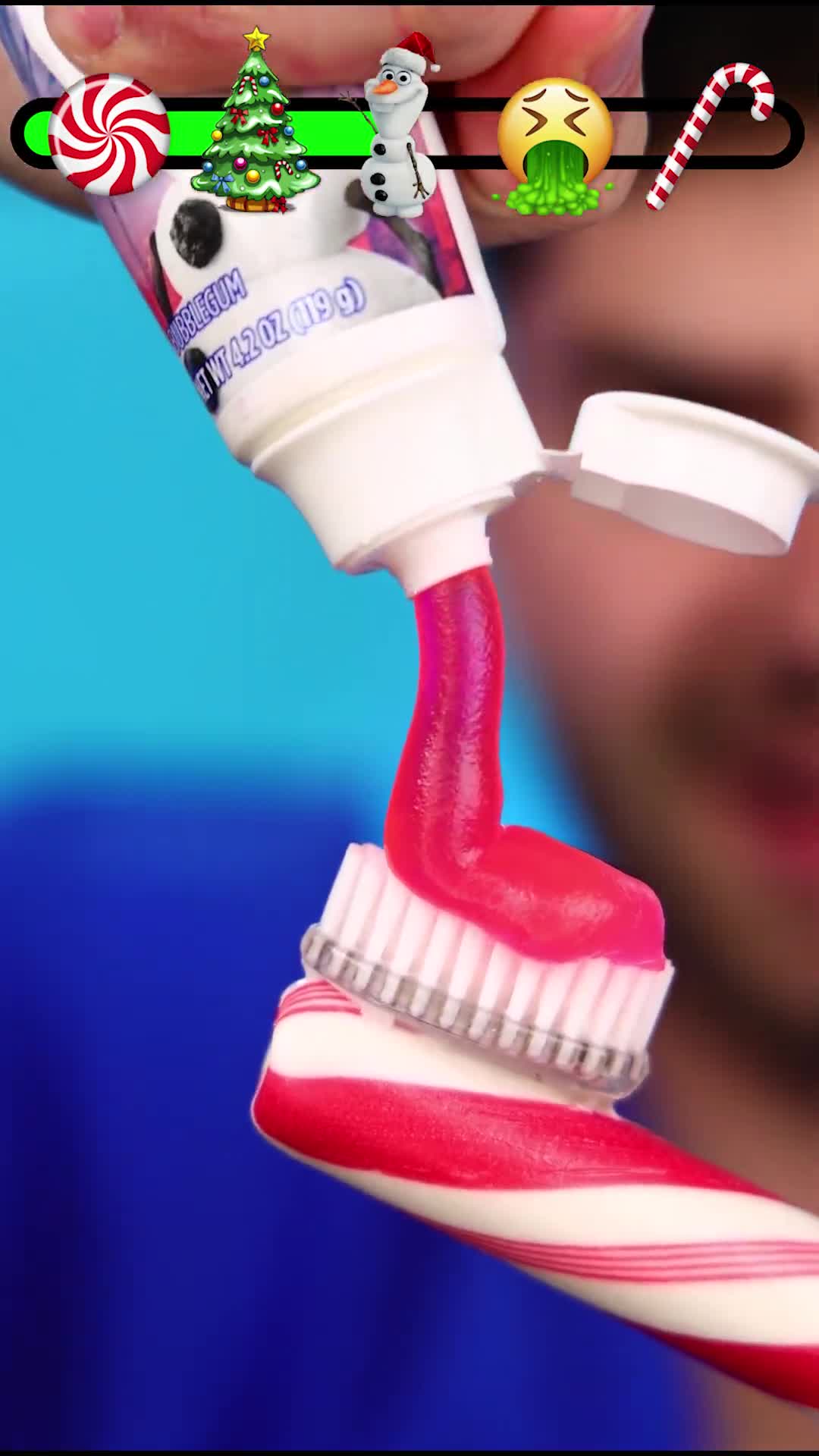 5 levels of holiday toothpaste?