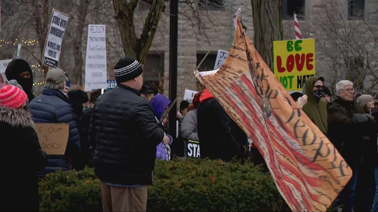 Local groups in Syracuse come together for national ICE protest