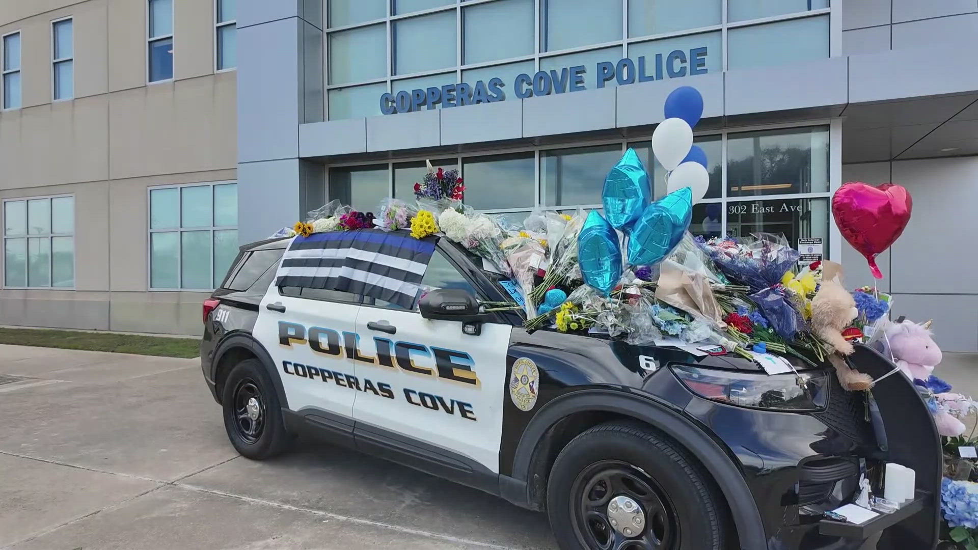 Central Texas honors fallen Copperas Cove officer Elijah Garretson