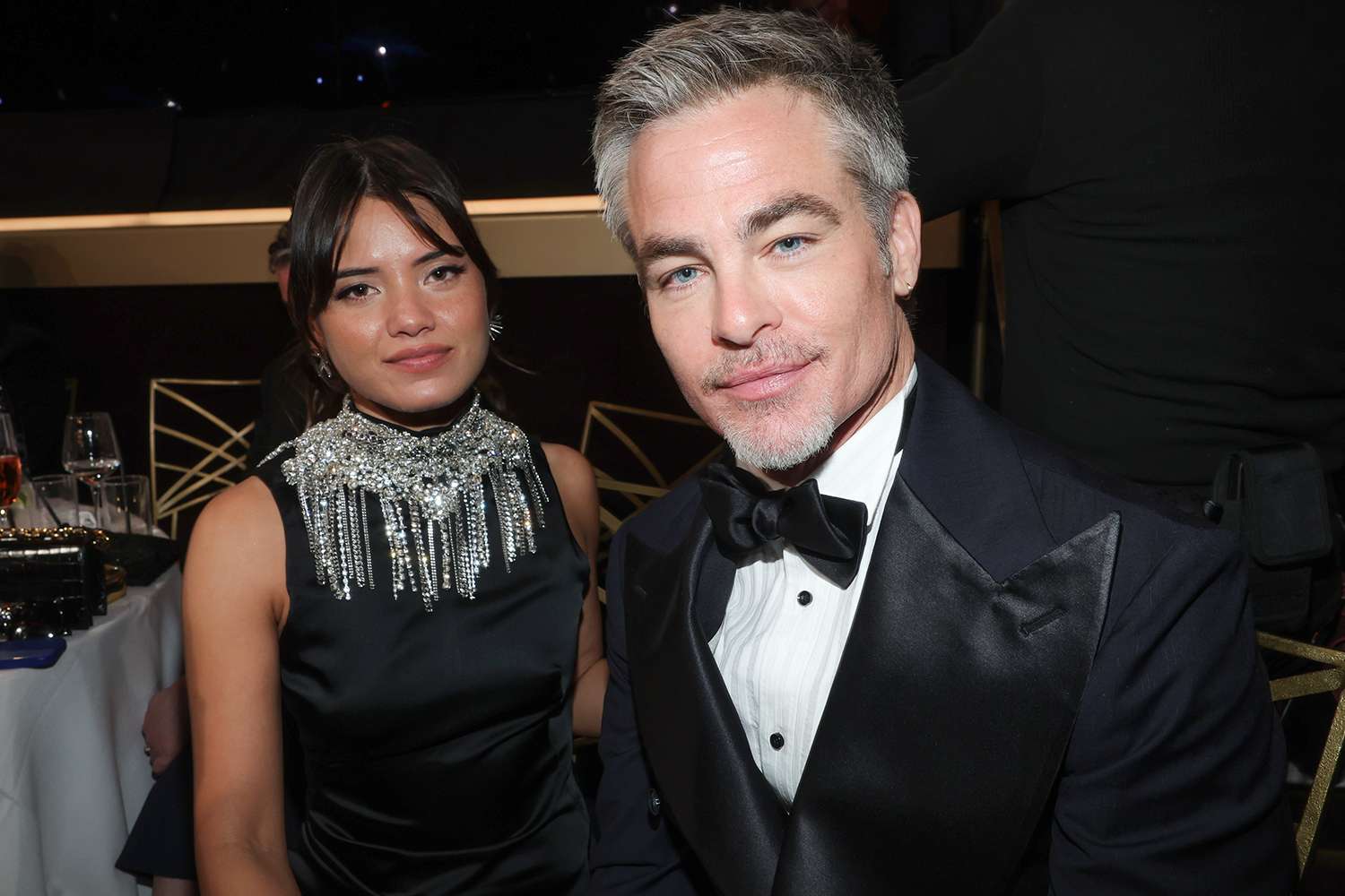 Chris Pine and girlfriend Keana Sky Wenger go glam in coordinating ...