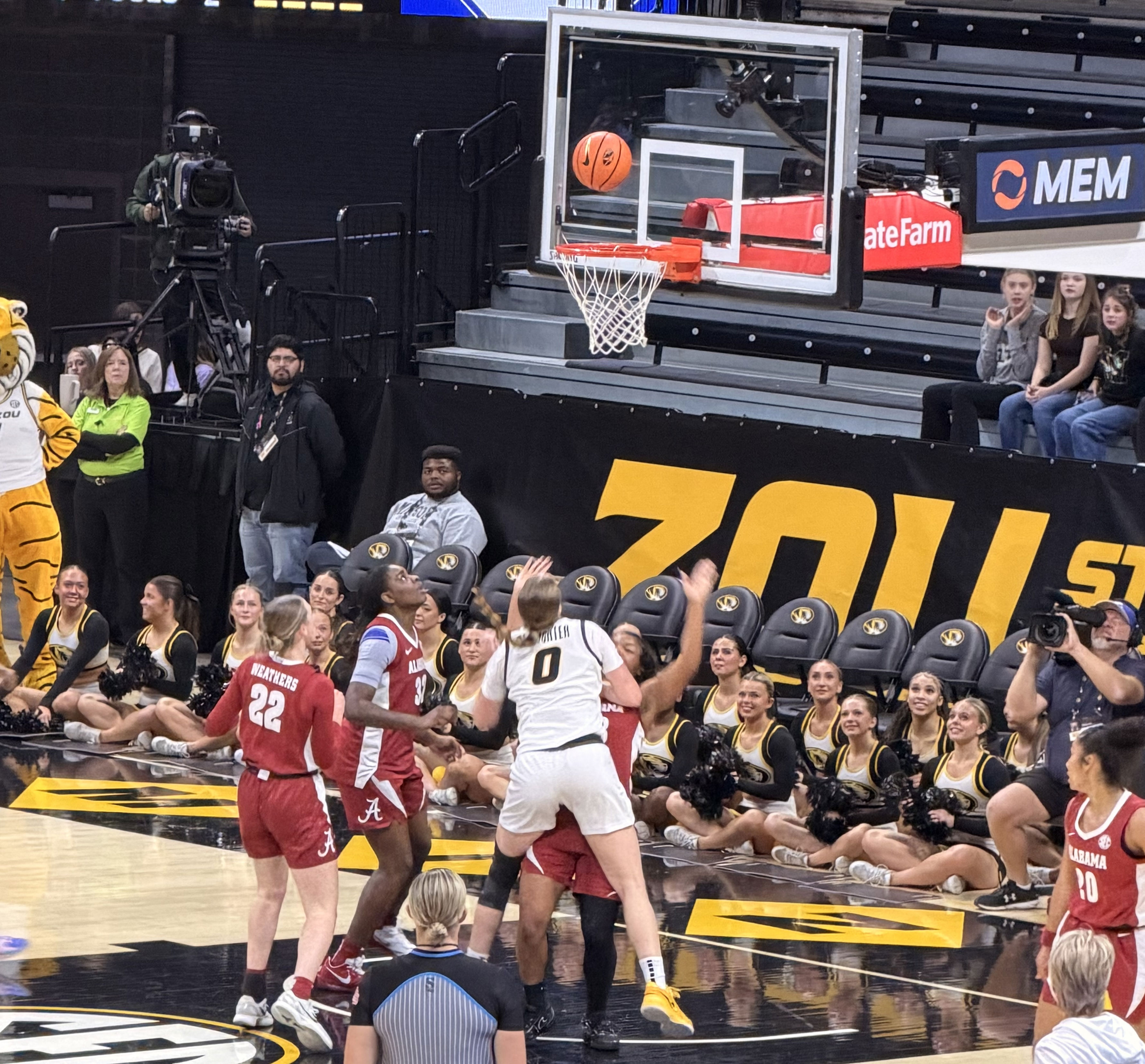Mizzou women’s basketball falls to No. 21 Alabama despite strong showing