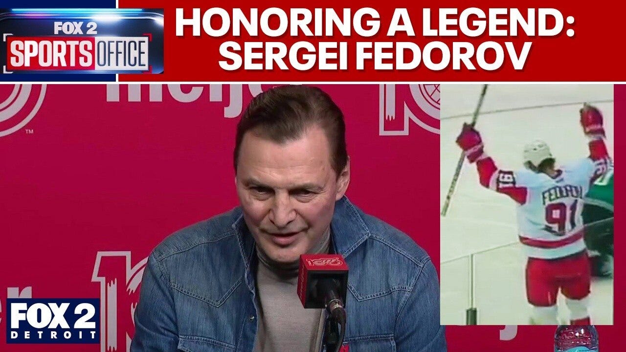 Wings honor Sergei Fedorov, Tim McCormick talks college hoops