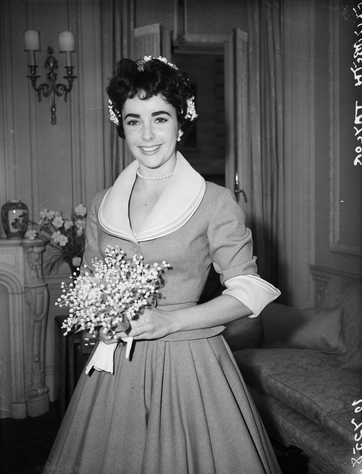 Elizabeth Taylor wore 8 different iconic wedding dresses down the aisle ...