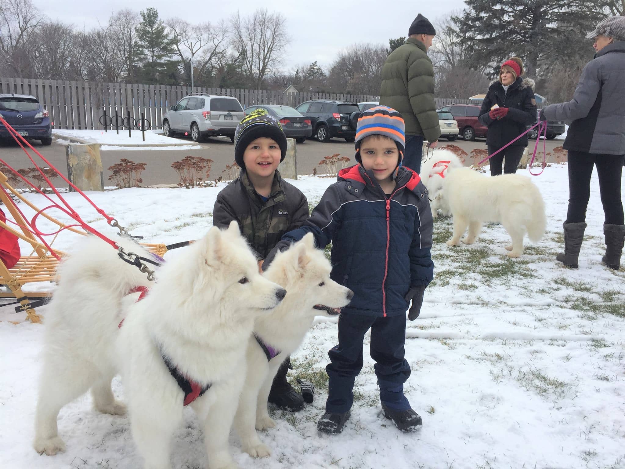 Winter day at White Bear Center for the Arts