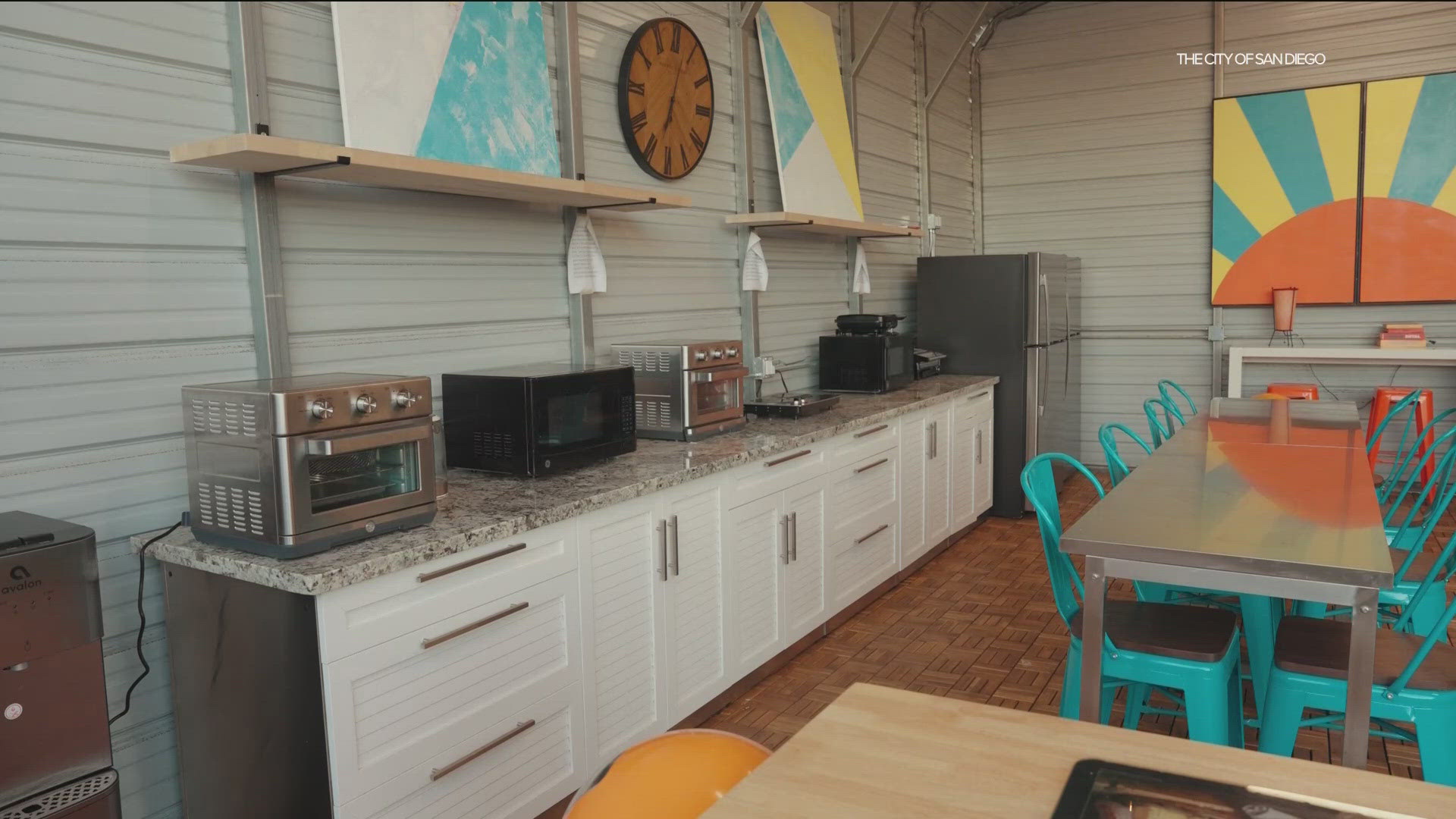 Newly renovated Rose Canyon safe parking program helps unhoused families