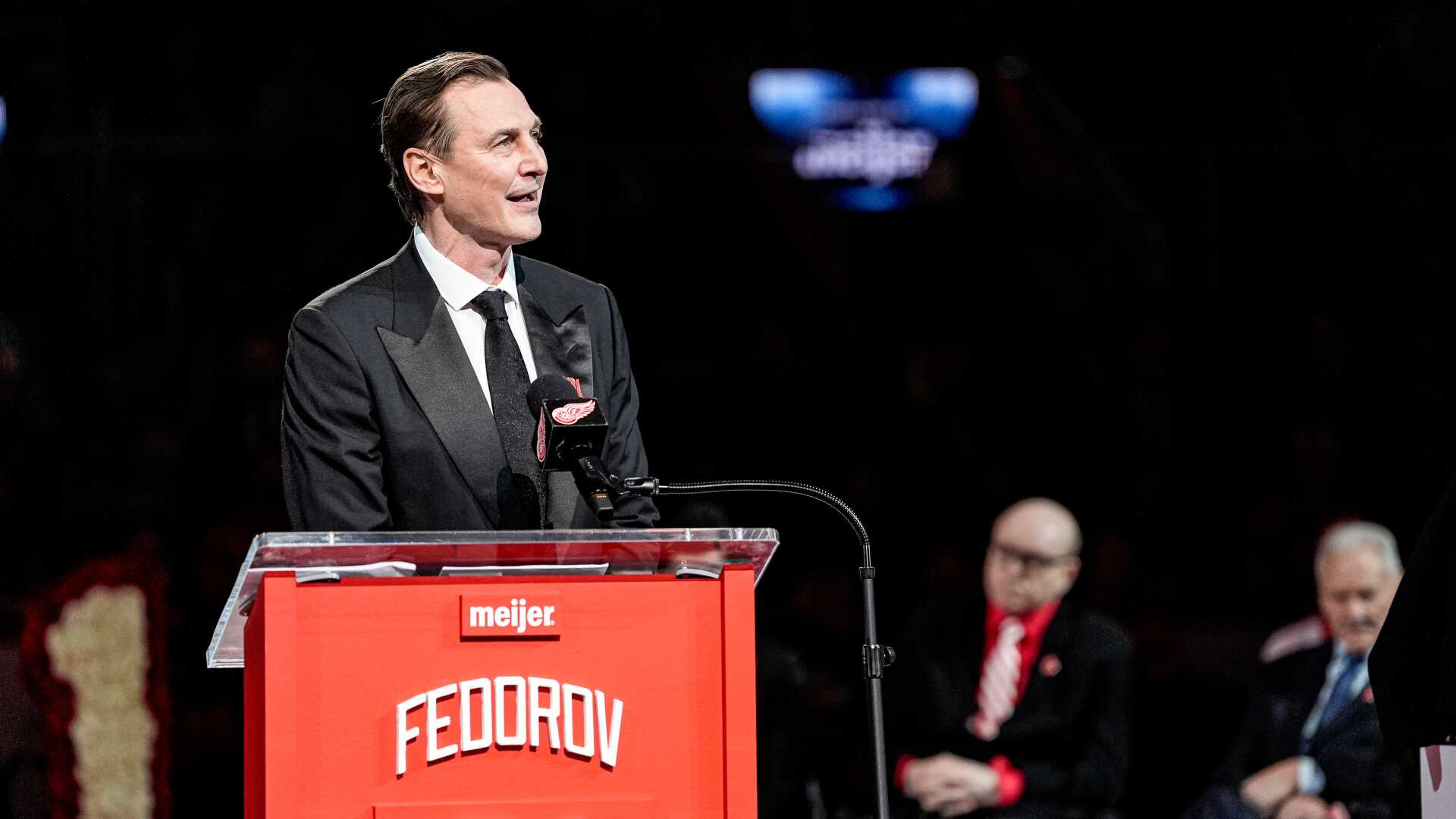 Red Wings retire Sergei Fedorov’s No. 91 jersey and he says leaving ...