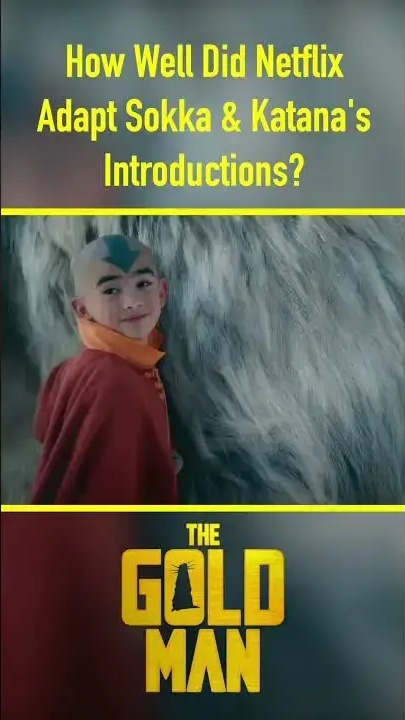 How Well Did Netflix Adapt Sokka & Katana's Introductions? #shorts