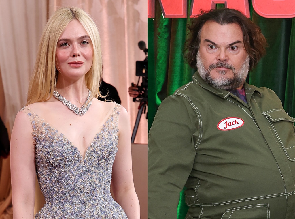 Elle Fanning reacts to Jack Black's shoutout after crush confession