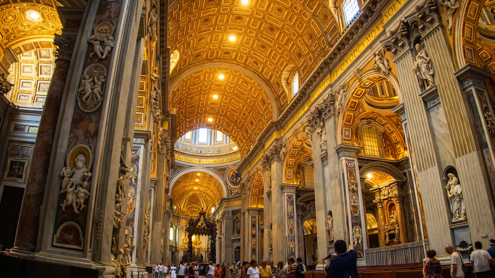 Inside the world’s largest church