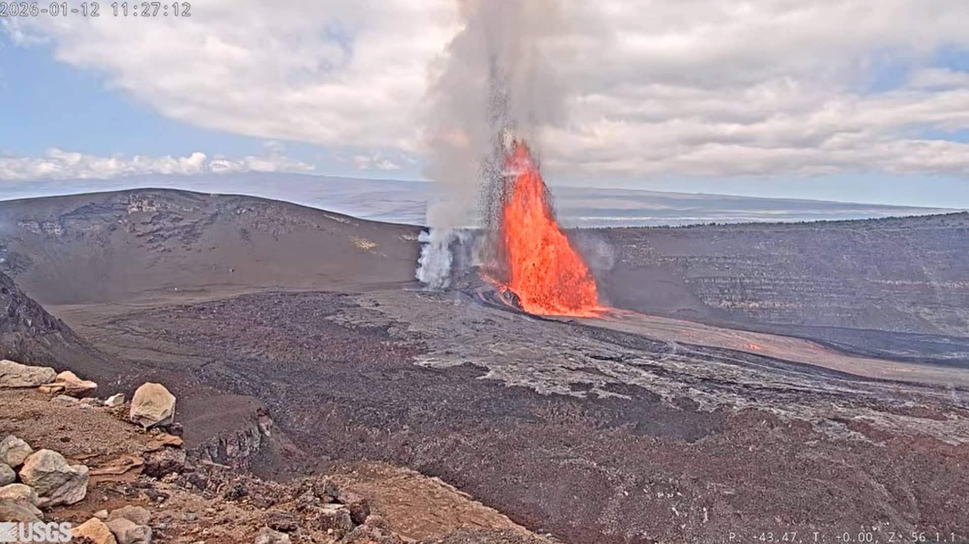 Hawaii’s Kilauea volcano puts on spectacular lava display