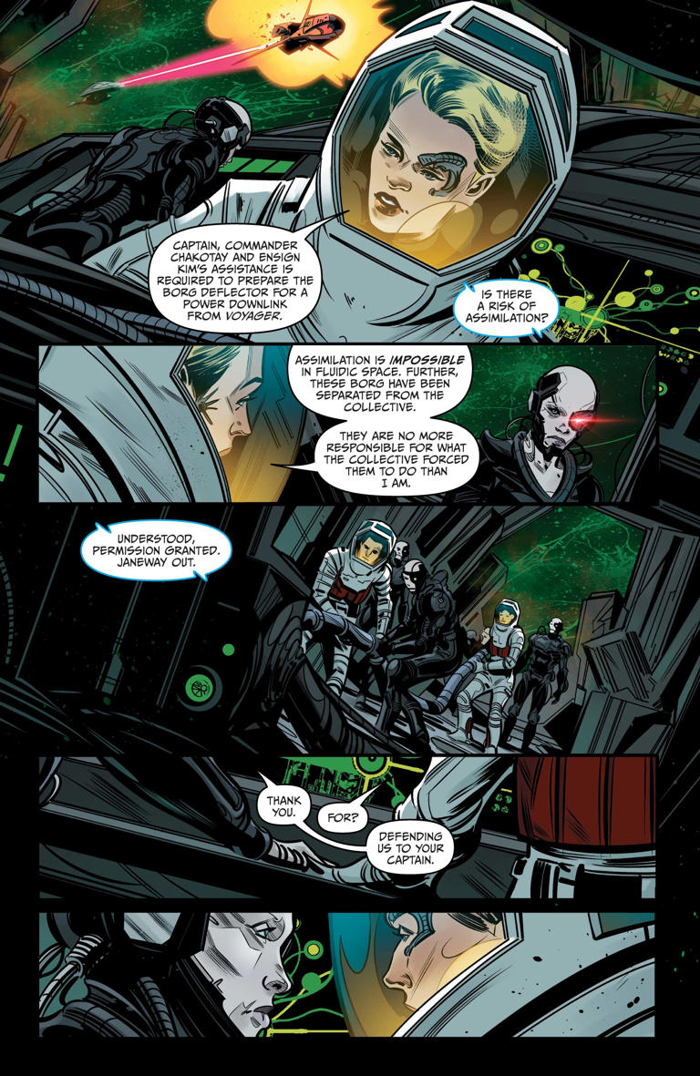 Seven of Nine finds a Borg romance as Star Trek: Voyager tries to ...