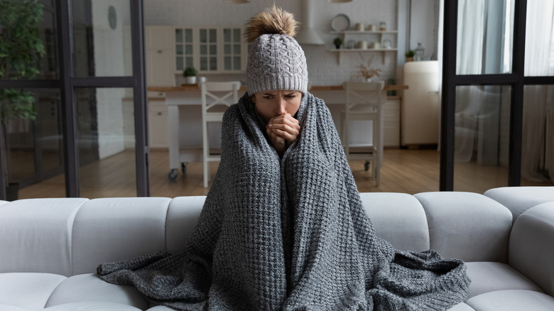 Warm up common areas of your home with a small, cozy solution