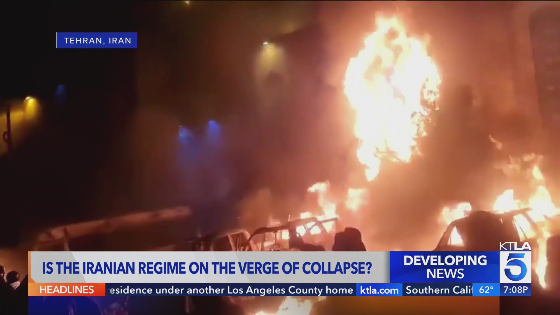 Amid deadly protests, is the Iranian regime on the brink of total collapse?