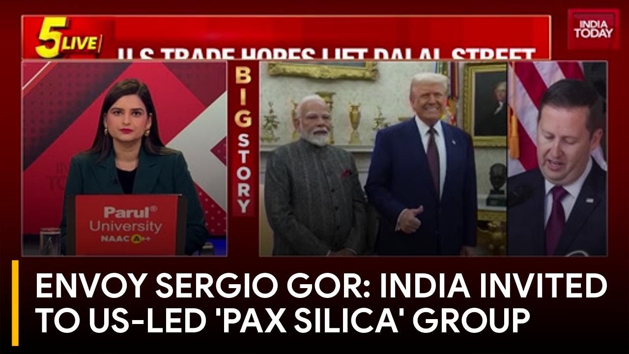 US envoy Sergio Gor: India to join 'Pax Silica' critical minerals group ...