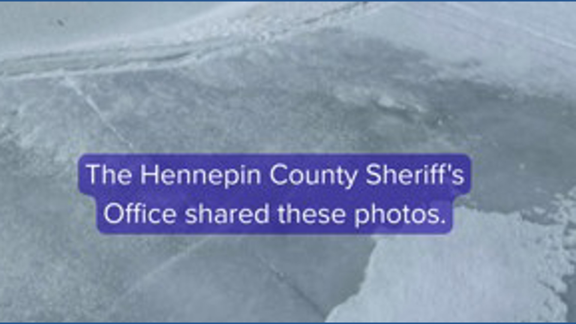 SUV falls through ice on Lake Minnetonka