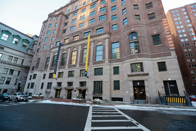 Bomb threat sent to Suffolk University prompts library evacuation, sweeps