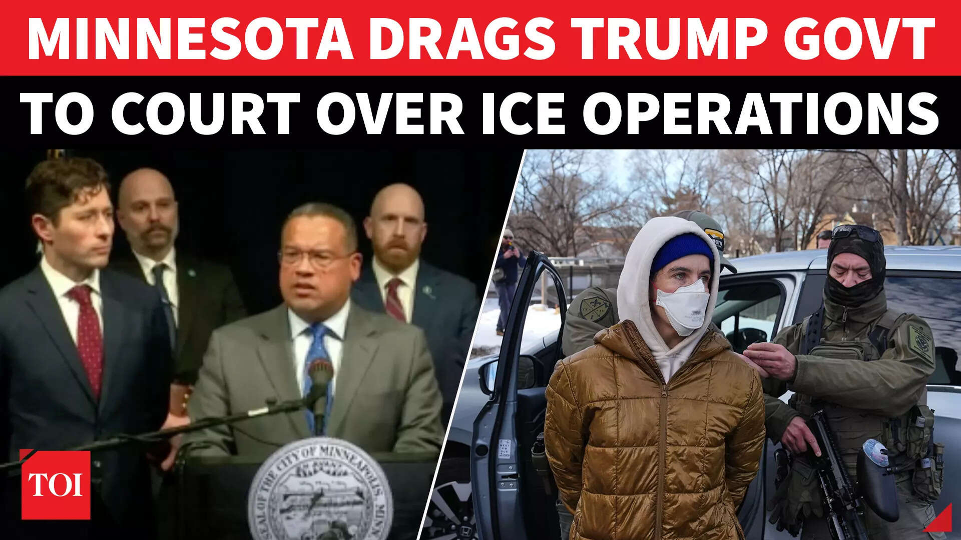 ‘Stop this invasion’: Minnesota sues Trump admin over ICE surge after ...