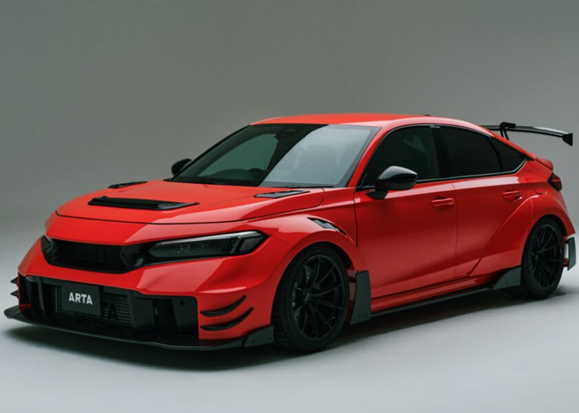 CIVIC TYPE Rカスタム「ARTA GT FL5」初公開 20台限定の公道仕様マシン