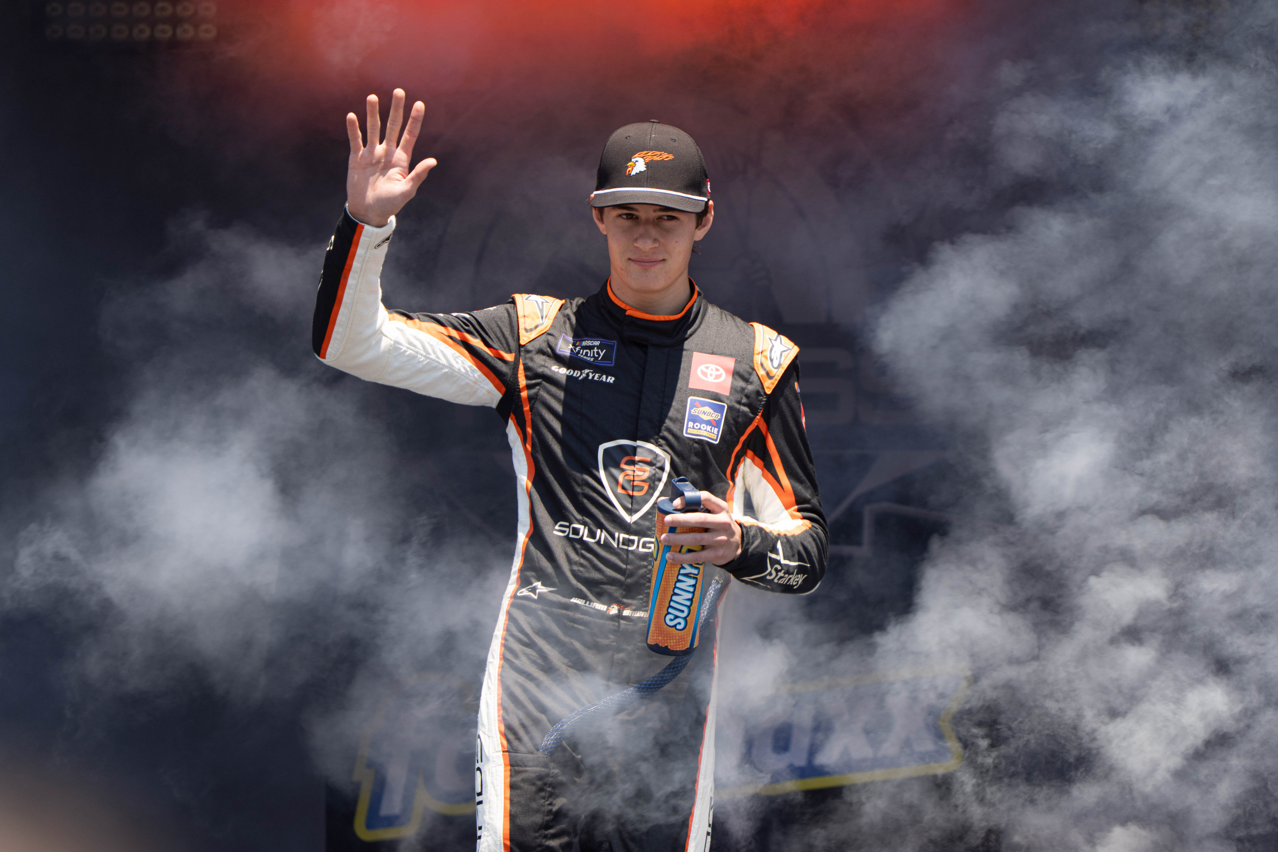 NASCAR driver met the Pope while on offseason vacation in Rome