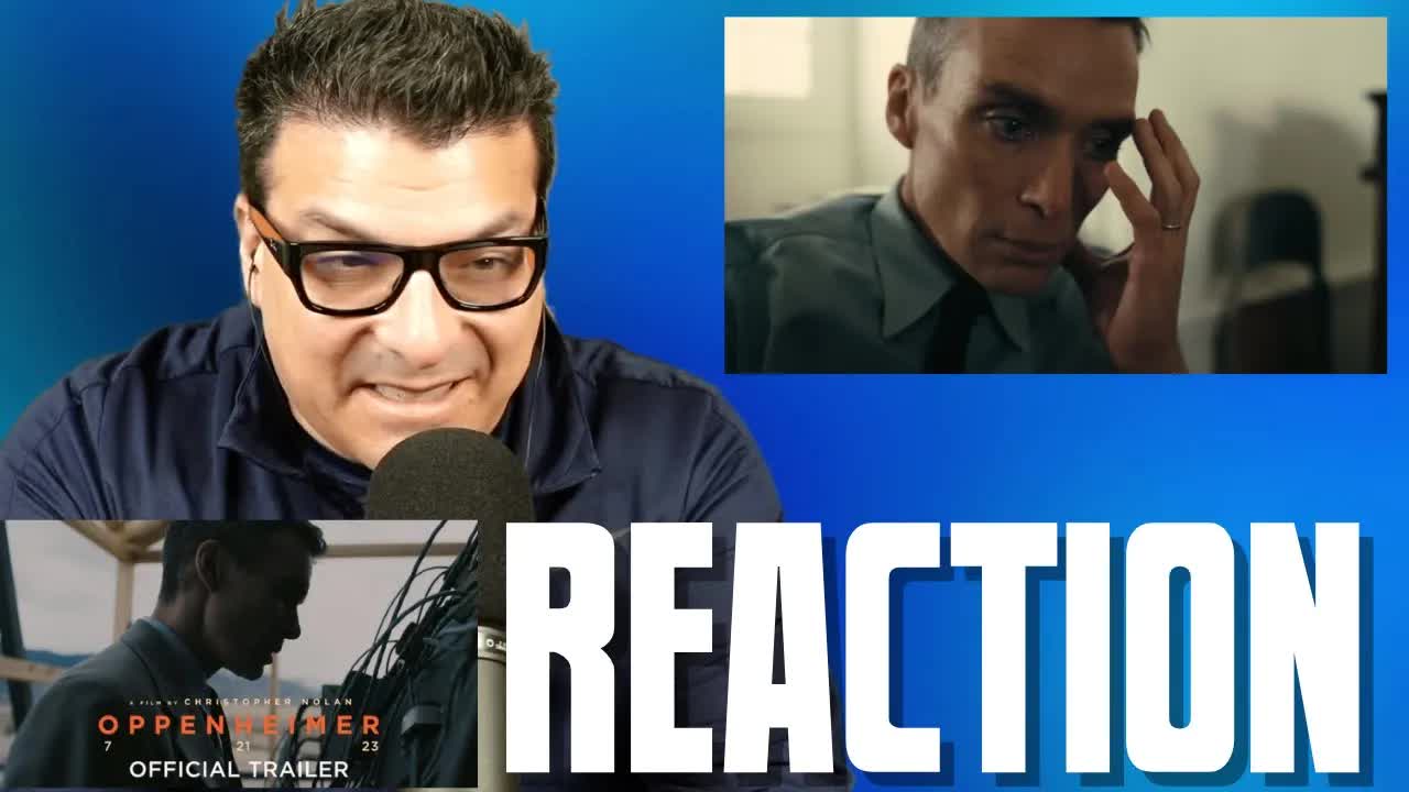 Oppenheimer official trailer reaction | Christopher Nolan | Universal ...