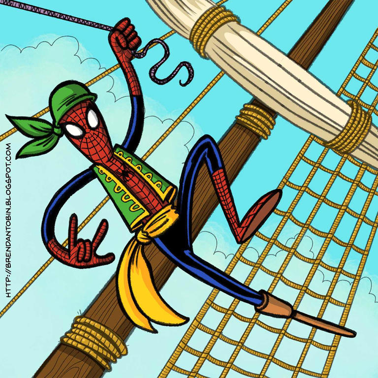 What if Spider-Man was a pirate?