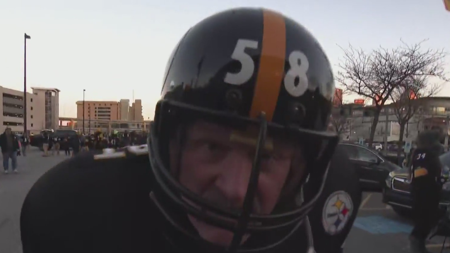 Steelers fans bring energy to stadium before playoff game