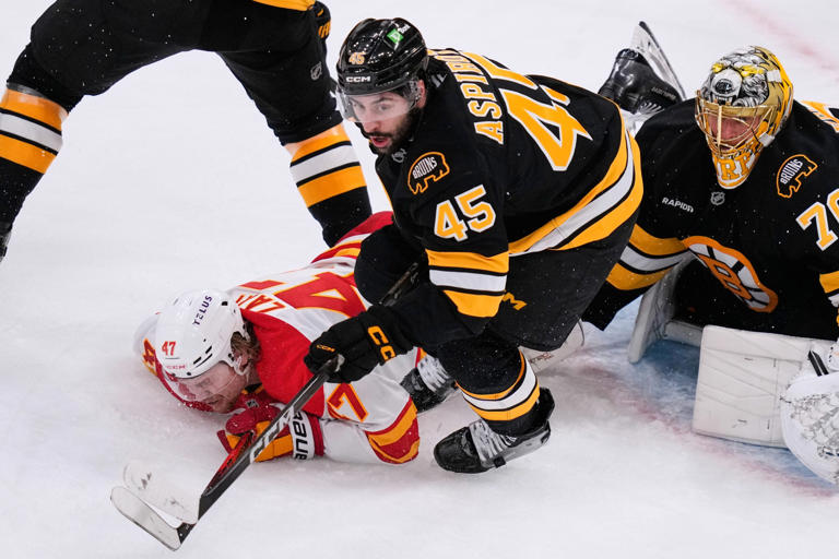 Finally given NHL shot, Bruins’ Jonathan Aspirot has been difference ...