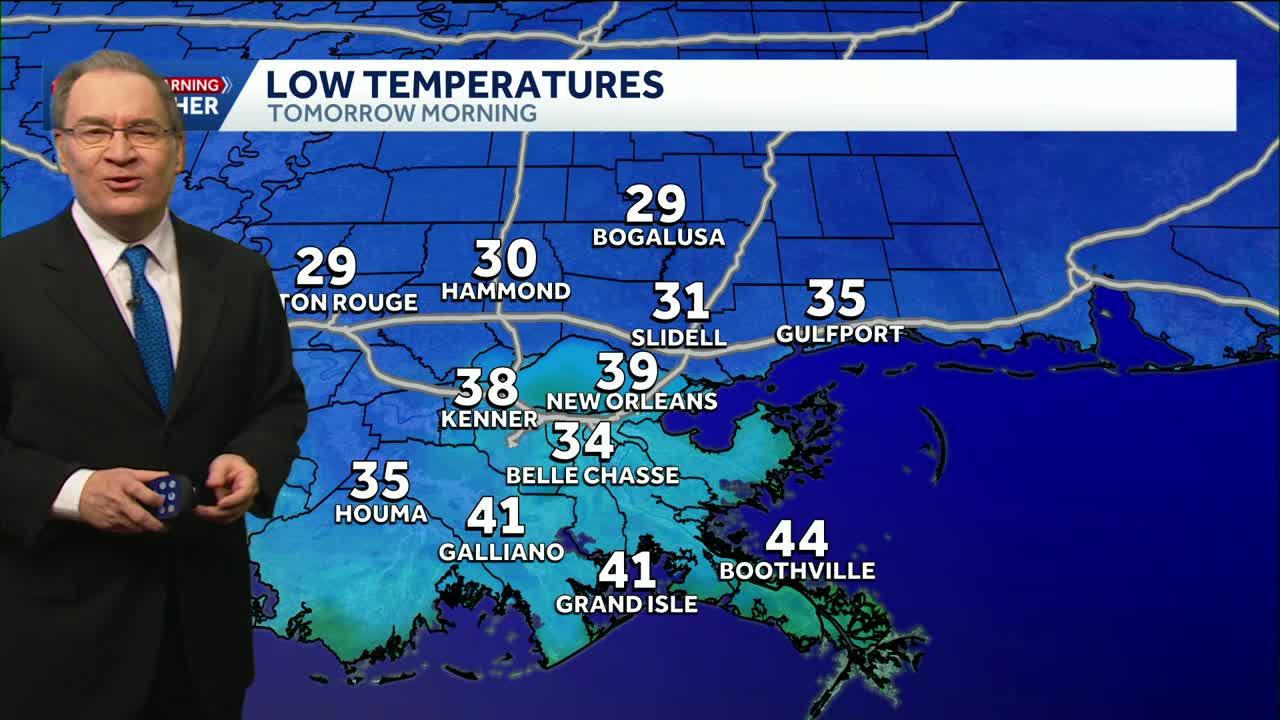 Below freezing Tuesday, and another cold front on the horizon