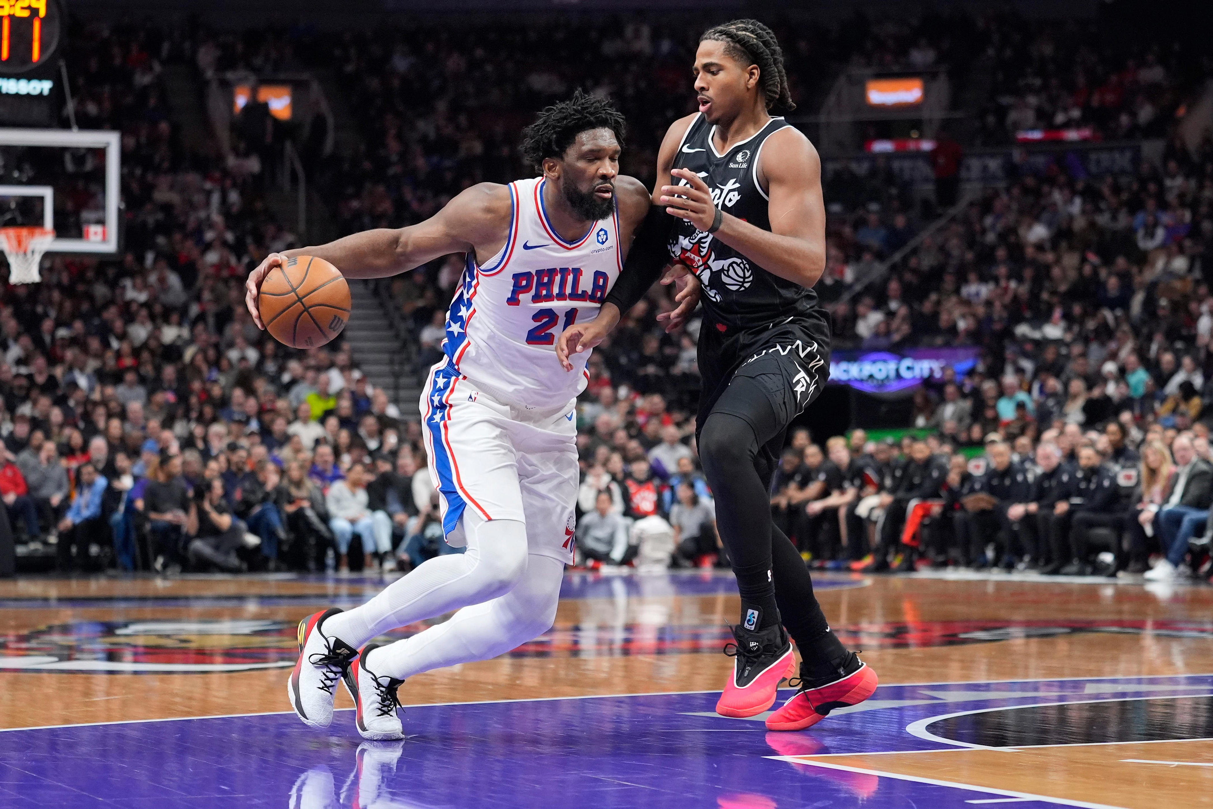 Joel Embiid reveals Sixers used Raptors' trash talk as motivation