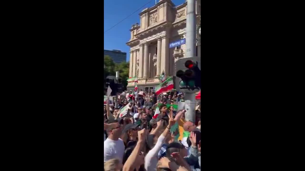 Solidarity rally calls for change at Parliament House in Melbourne ...