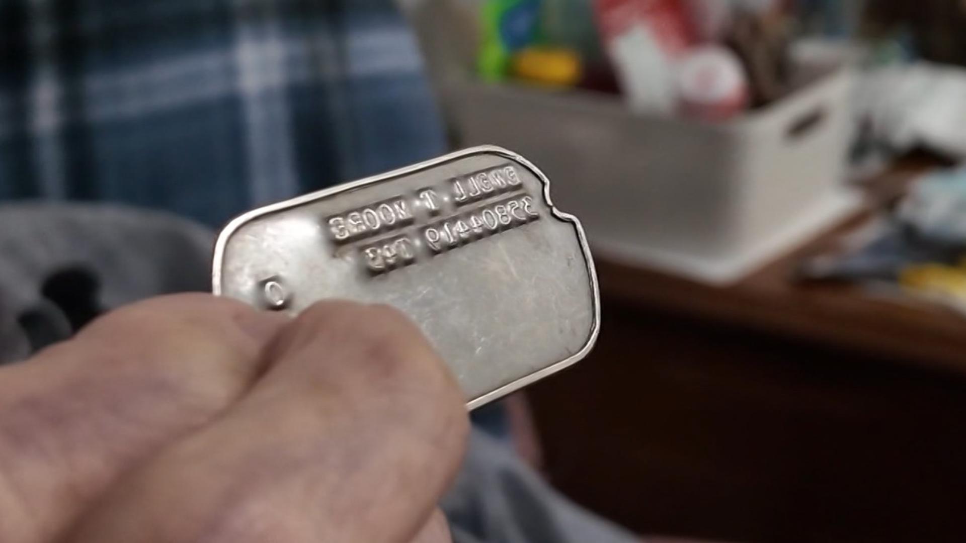 Lexington WWII vet, 100, reunited with dog tags after 80 yrs