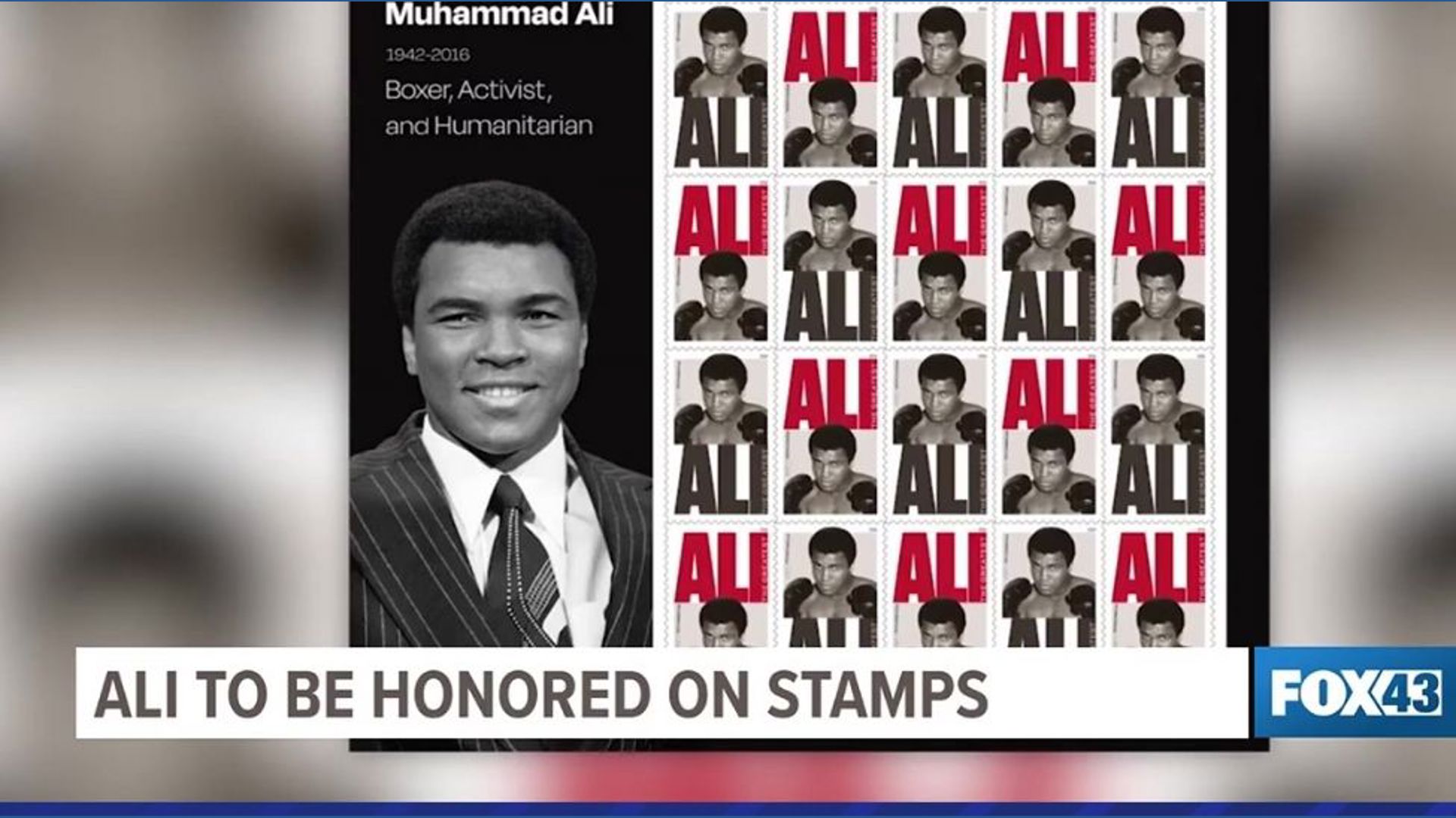 Muhammad Ali stamp