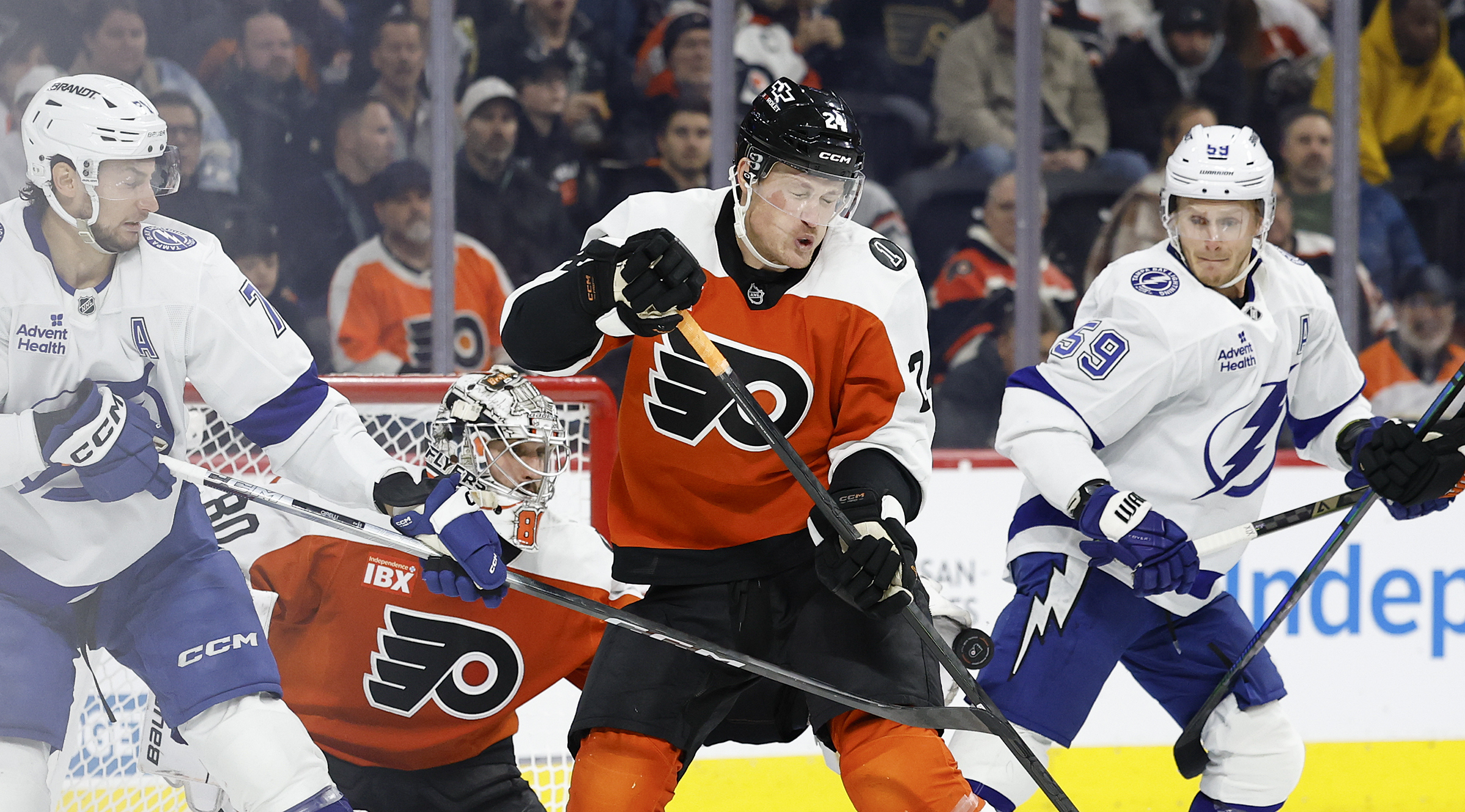 Flyers lose again to the Lightning 5-1, extend losing streak to three games