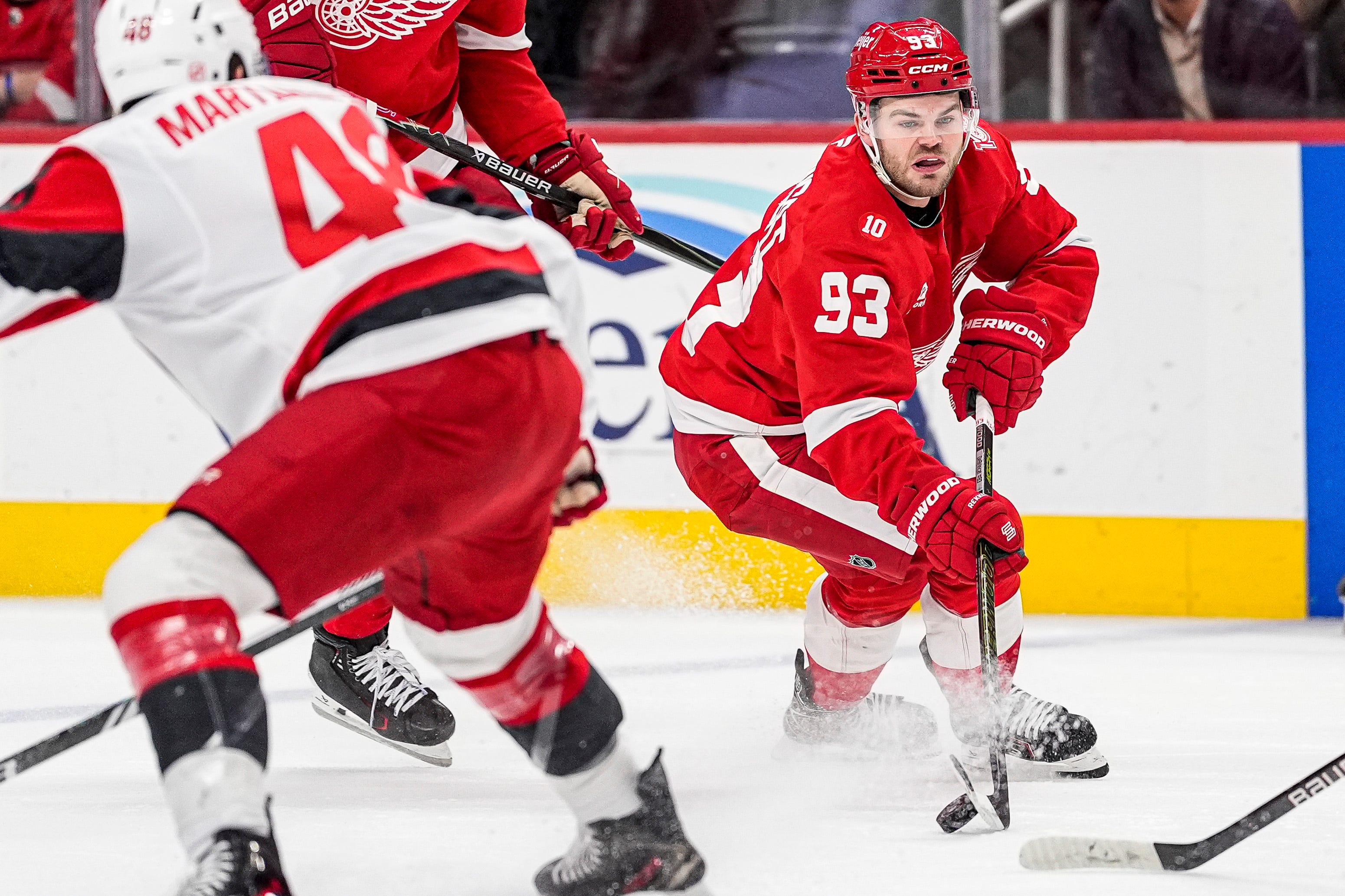Detroit Red Wings waste 3-goal lead, win in OT on Sergei Fedorov night