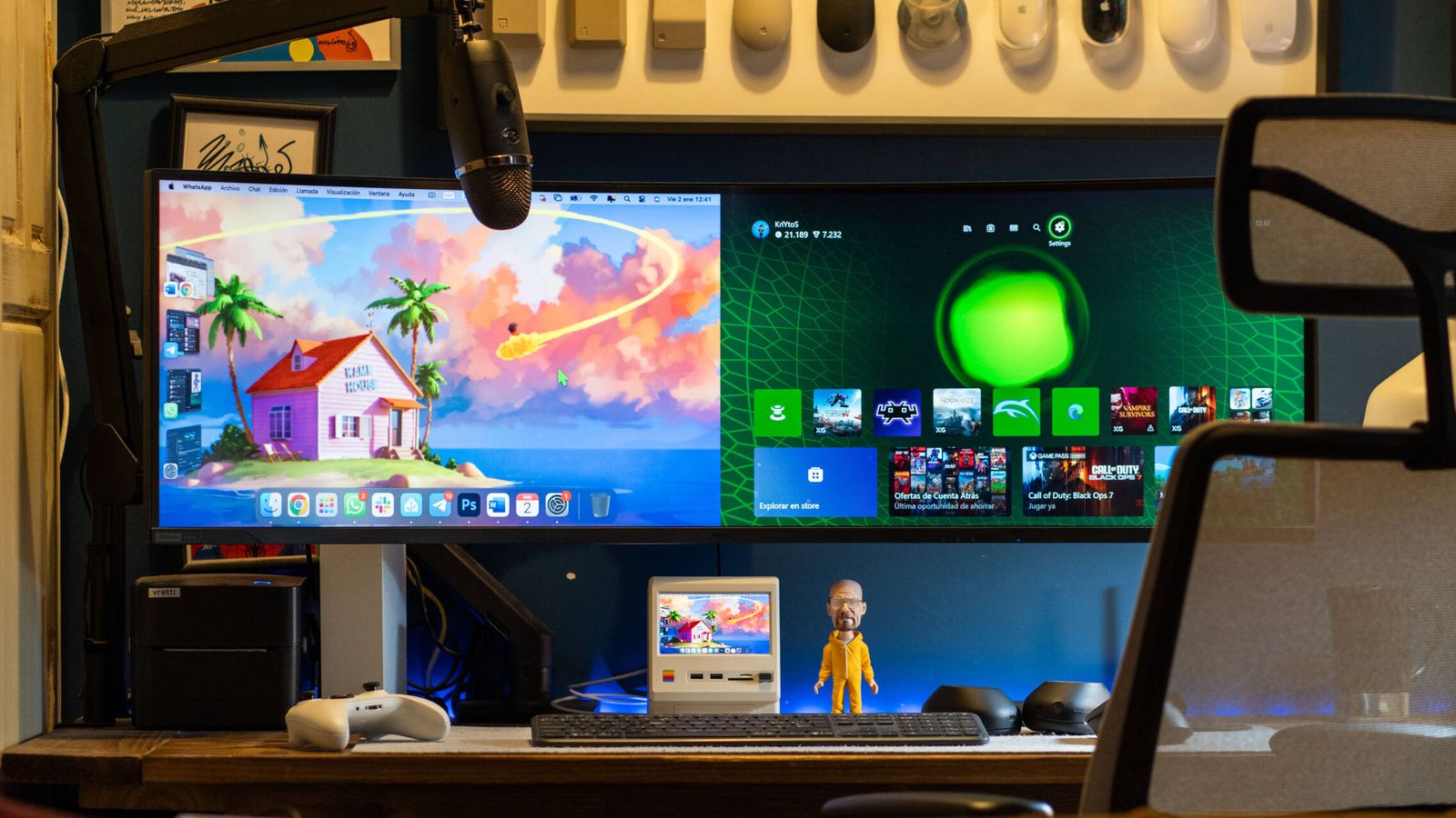 Ahora soy mucho más productivo trabajando y es gracias a esta pantalla ...