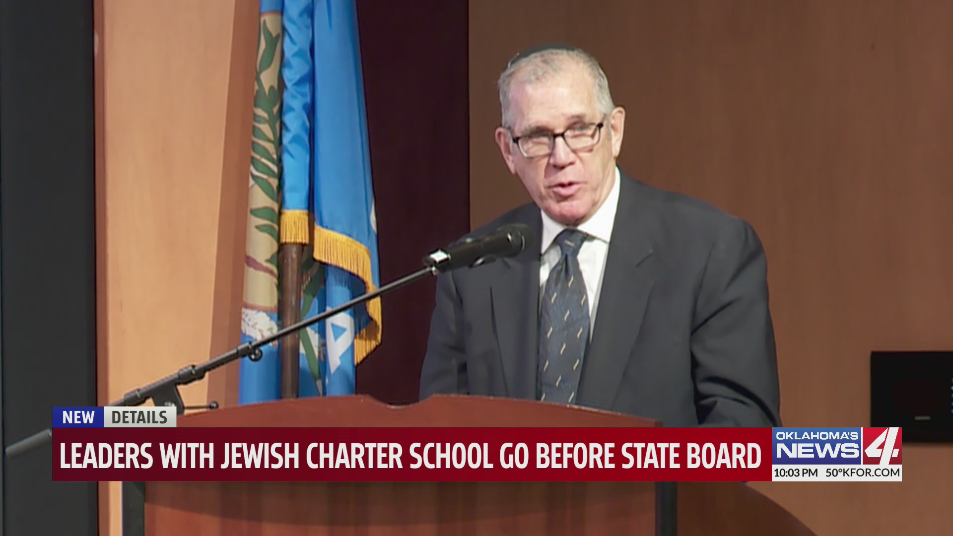 Leaders with Jewish charter school go before state board