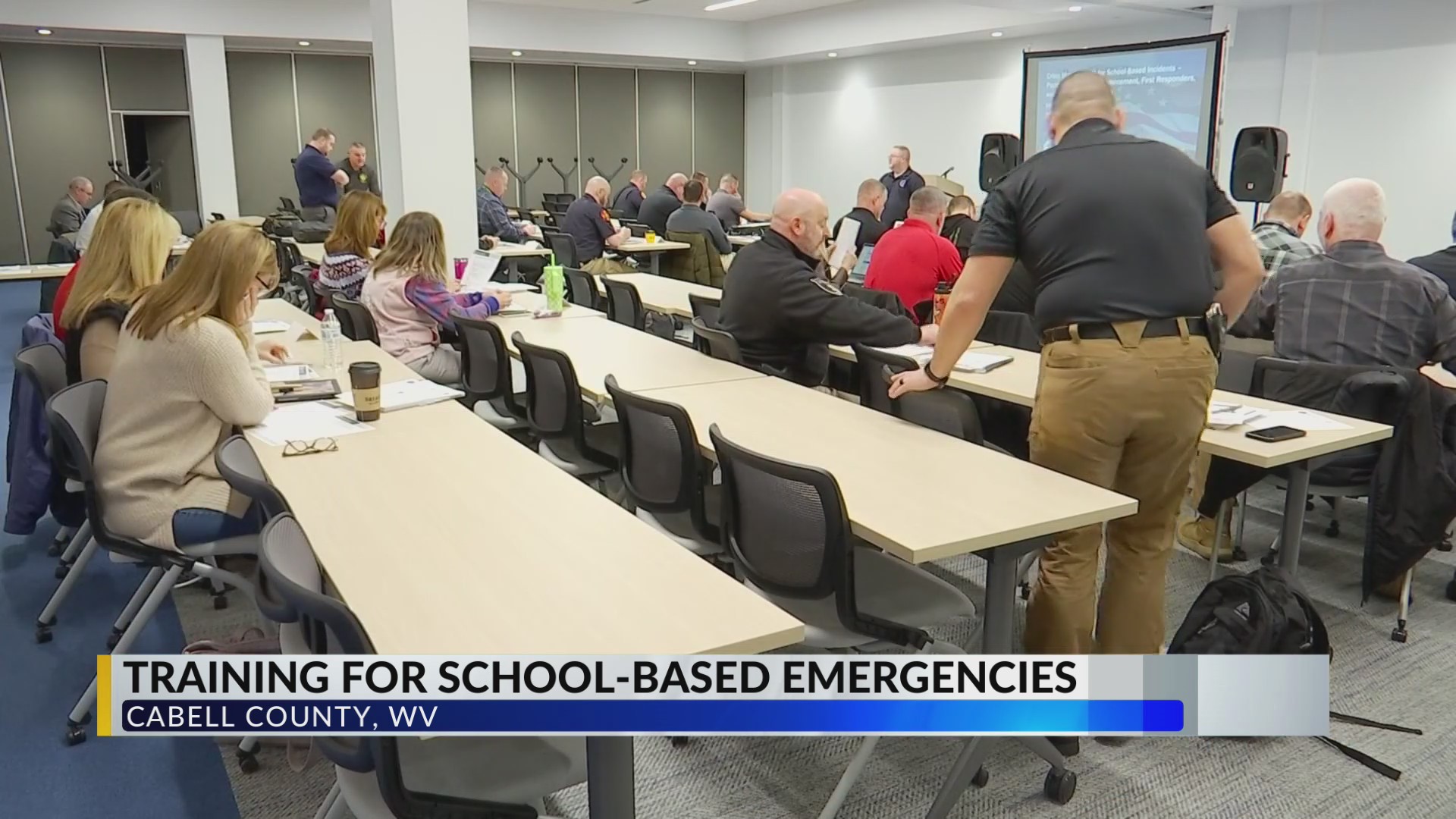 Cabell County Emergency Management hosts training for school incidents