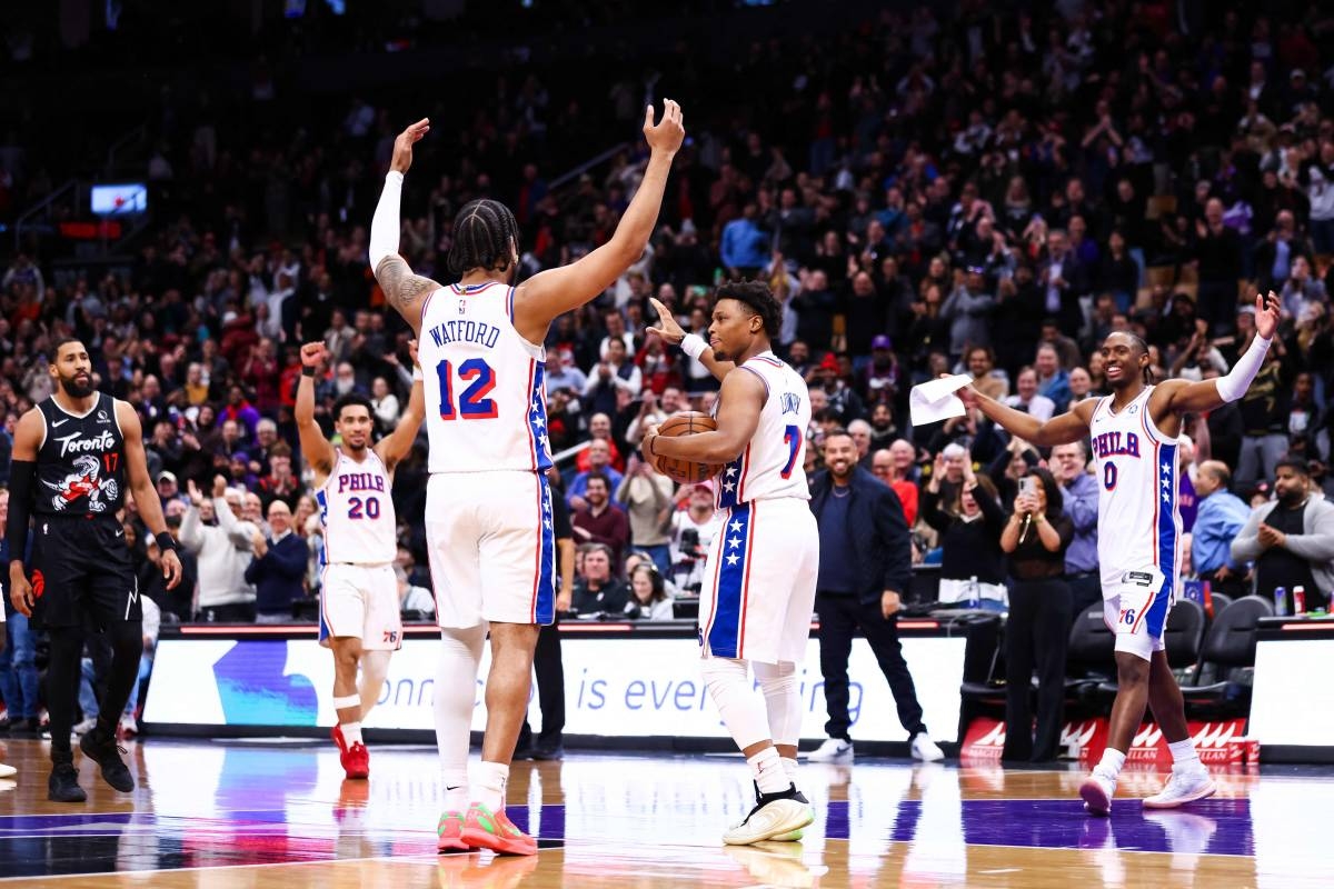 Maxey scores 33 as 76ers used 80-point first half to beat Raptors 115-102