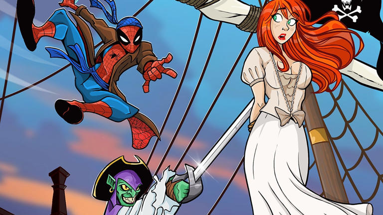 What if Spider-Man was a pirate?