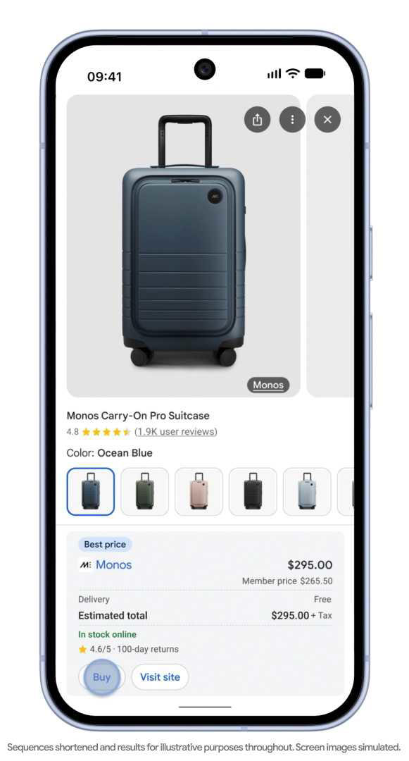 You might soon be able to buy from stores without leaving Google Search