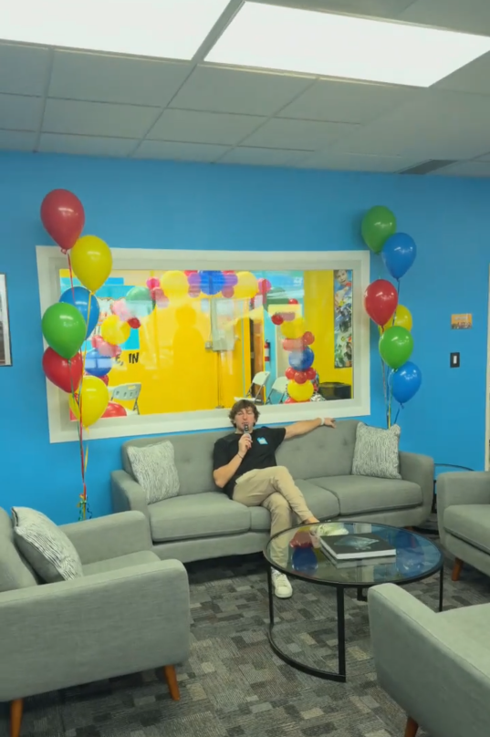 Inside the Brick and Minifigs Schererville opening