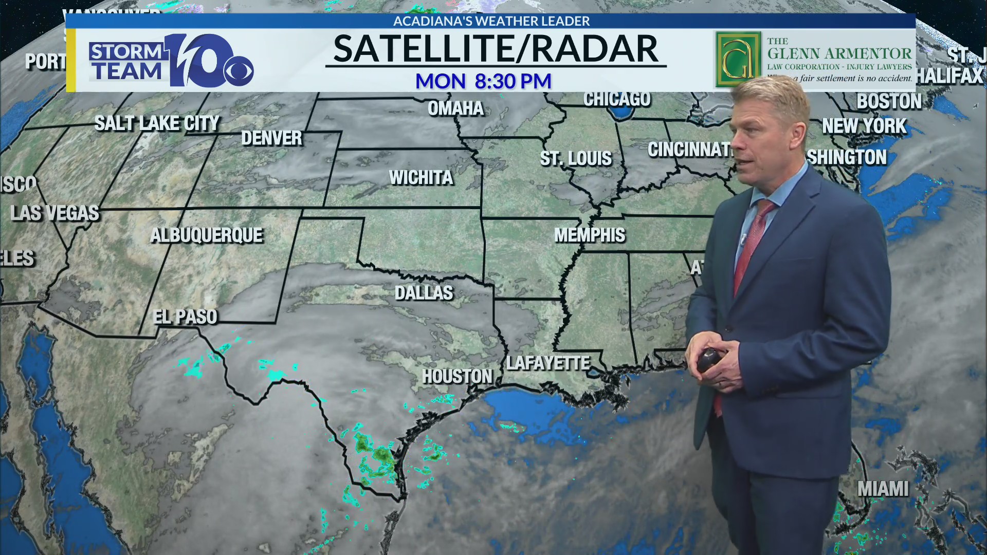 Heath's Monday night forecast