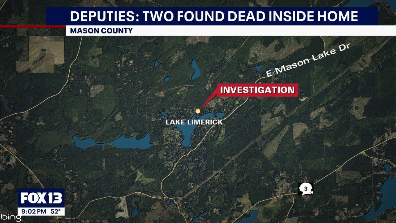 2 people found dead inside Mason County home