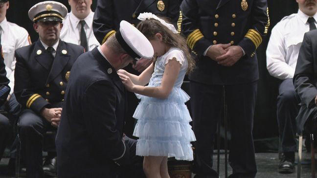 Cranston Fire Department celebrates promotions, new recruits