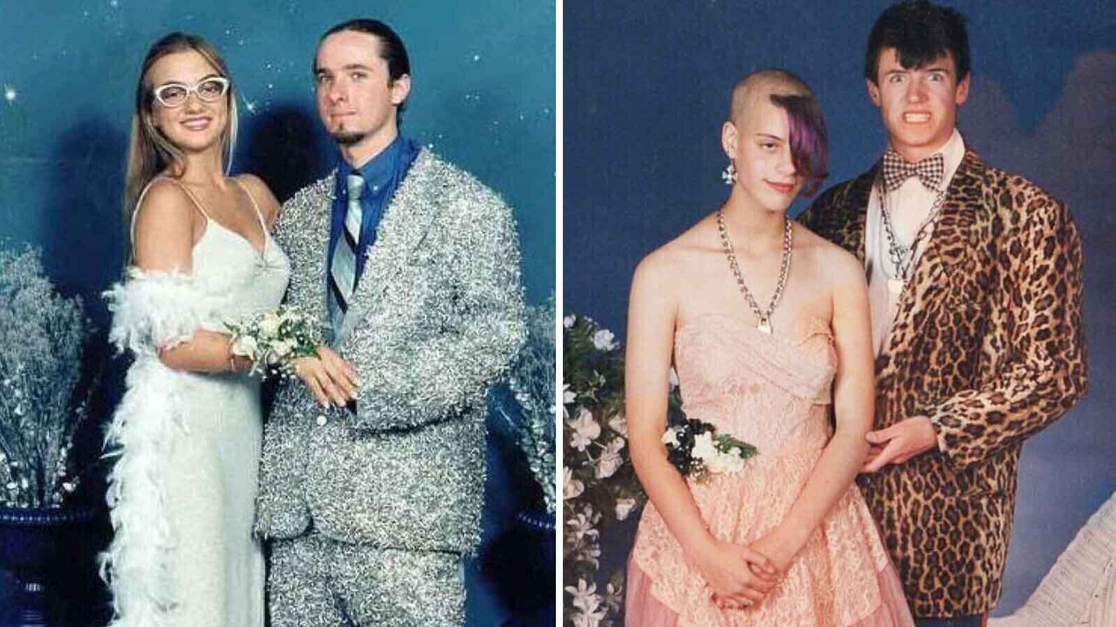 Prom photos from the past people might regret taking