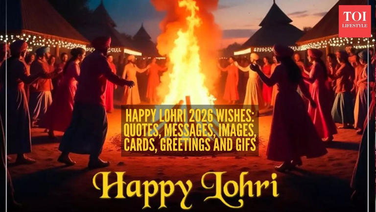 Happy Lohri 2026: Images, quotes, wishes, messages, cards, greetings ...