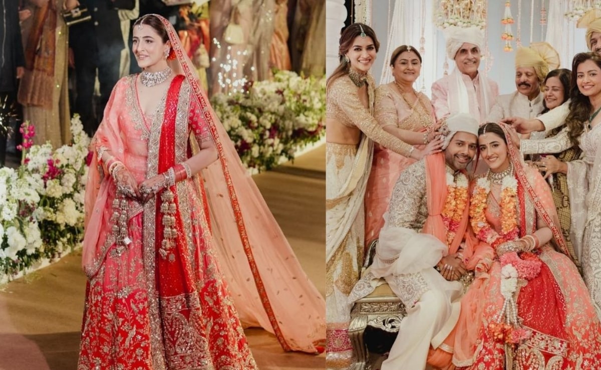 What Nupur Sanon wore for her Hindu wedding ceremony with Stebin Ben