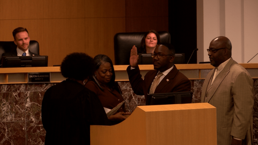Wichita City Council welcomes new member Joseph Shepard
