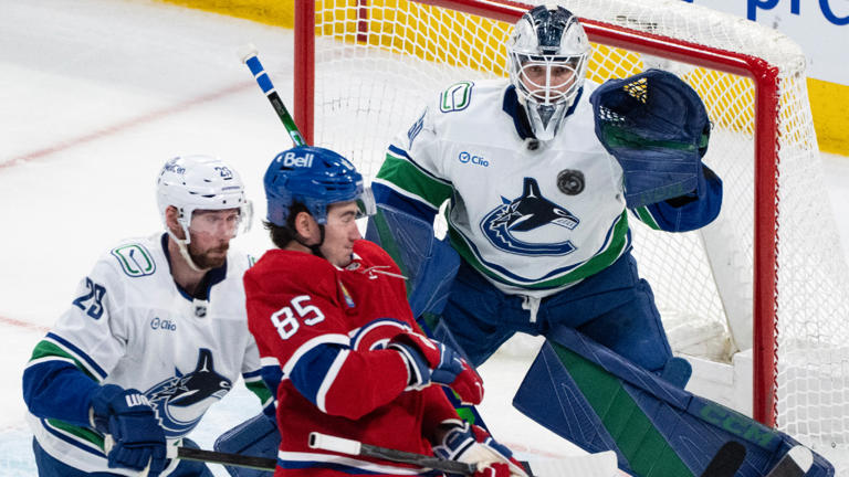 Canadiens crush struggling Canucks with three-goal outburst in third period